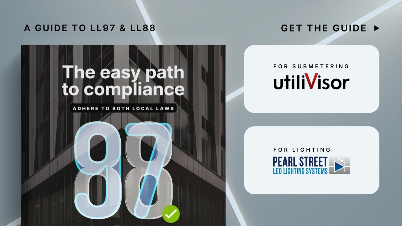 Download the submetering and sustainability guide to LL97 | utiliVisor